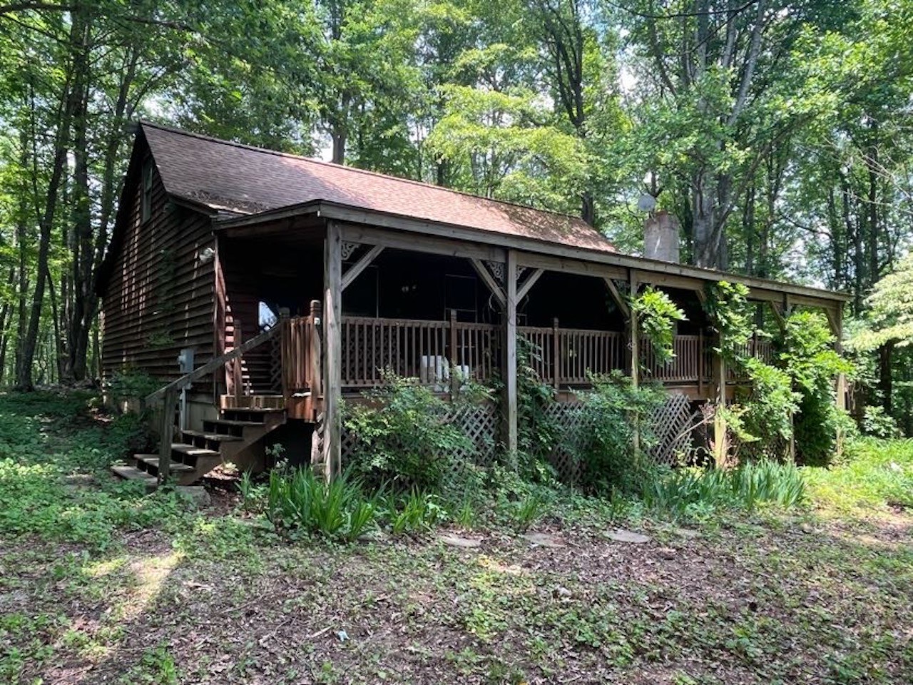 Fixer Upper Cabin for Sale at Auction in Pilot VA!